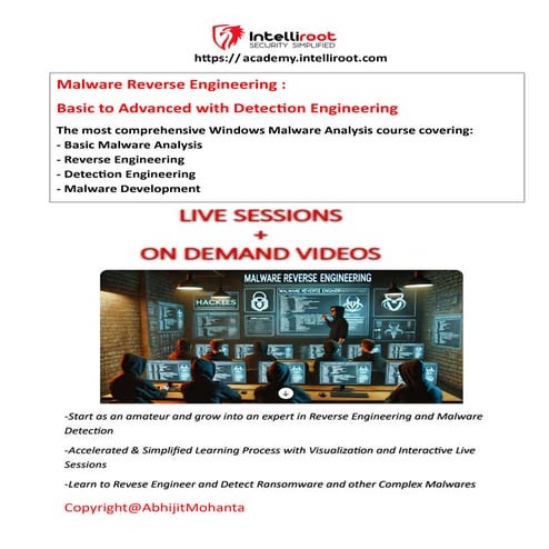 Malware Analysis and Reverse Engineering Training | PDF