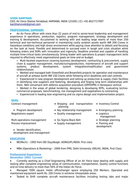 Resume - Javvaji Naganjan Kumar | DOC | Business Administration | Business