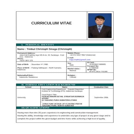 QA QC Engineer CV | PDF