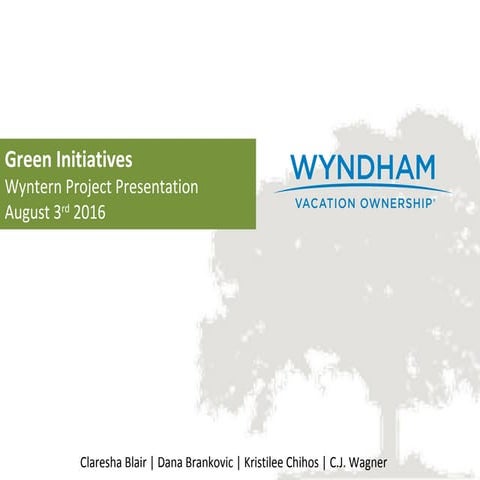 Green Team Presentation Final | PPT