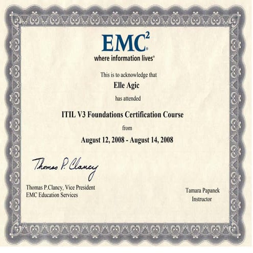 Cisco certified course completion certificate | PDF