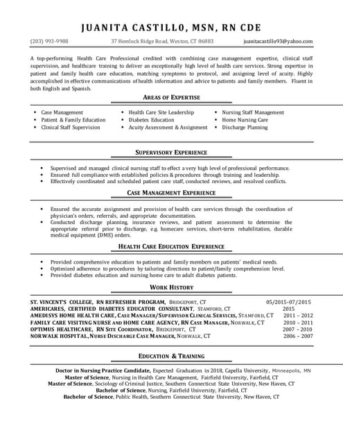 Tong Shan RN BSN 2014 RESUME | PDF