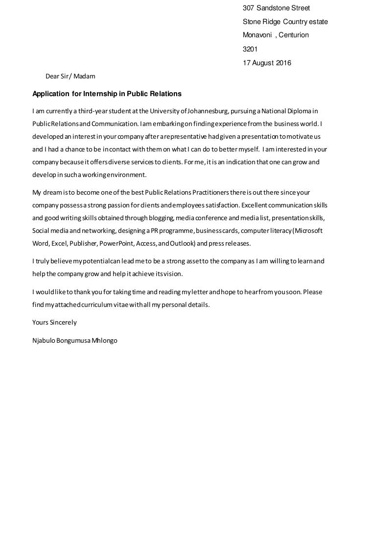 Internship Motivational Letter internship-motivational-letter