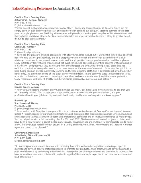 Russ Kline Recommendation Letter | PDF