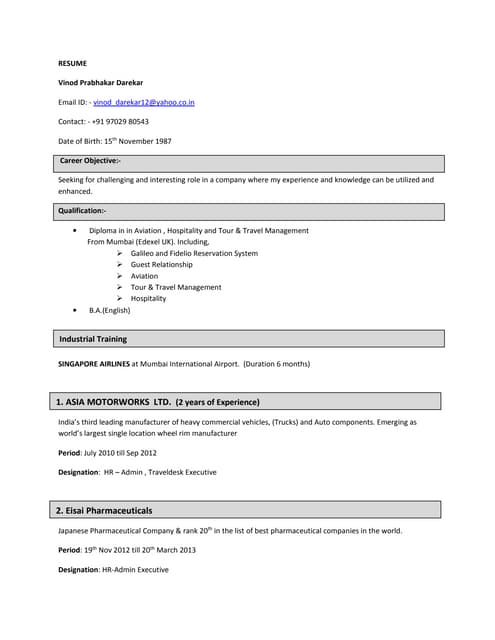 arun_CV-UAE | DOCX | Logistics | Business