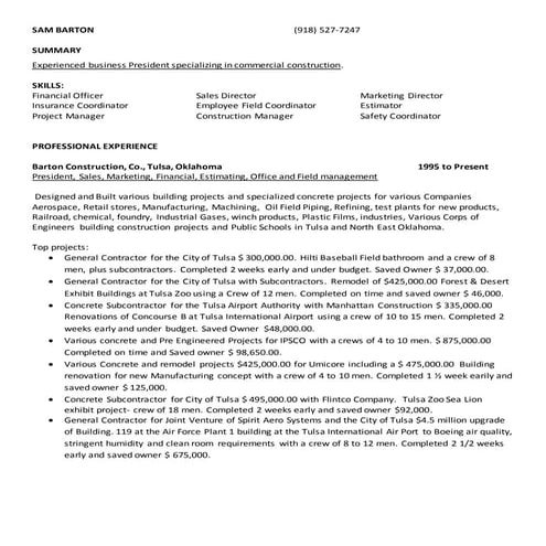 Sam Barton 2 Revised Dec. Resume | DOCX