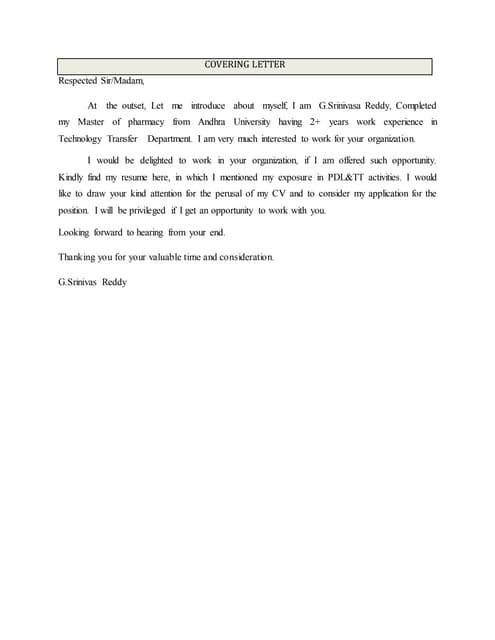 Srinu Resume 1234 Copy Pdf