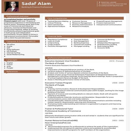 sadaf resume | PDF