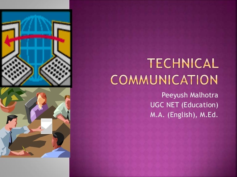 Technical Communication
