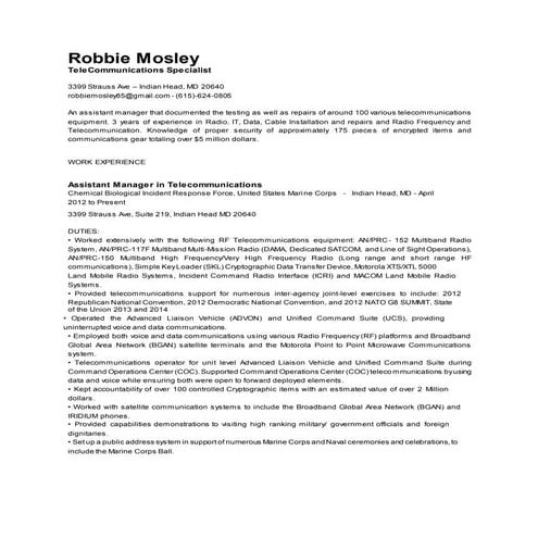 Scereil Resume | DOC