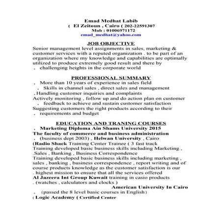 CV - Thabo Mashita | DOCX