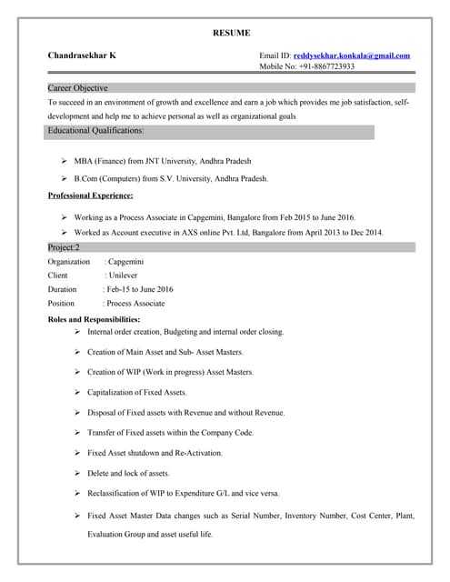 Accountant Resume | DOCX | Business Accounting & Finance | Business