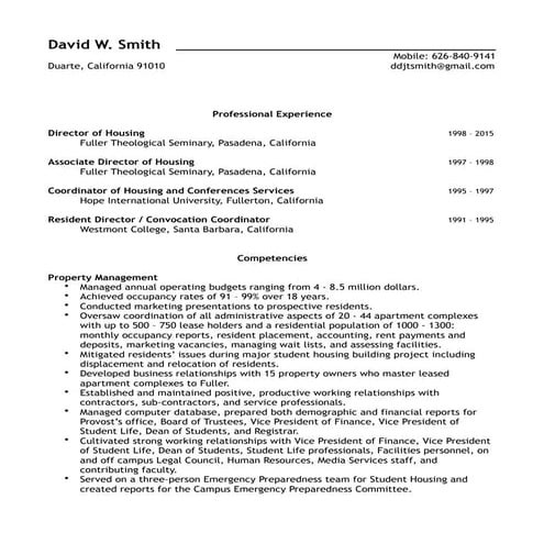 Ann's Resume. | DOCX