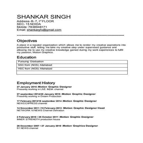 shankar_Resume | DOCX