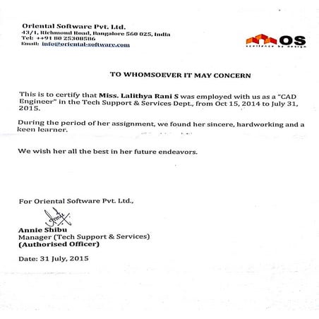 Work Experience | PDF