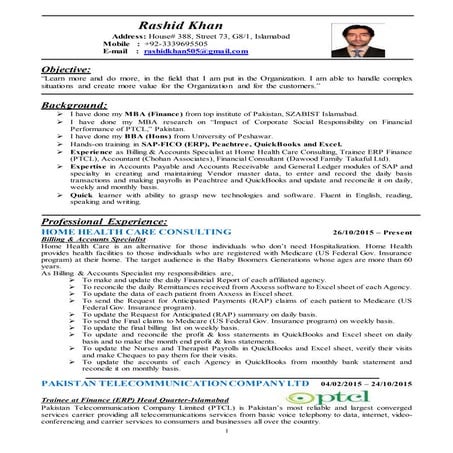 Rashid Khan CV | DOCX