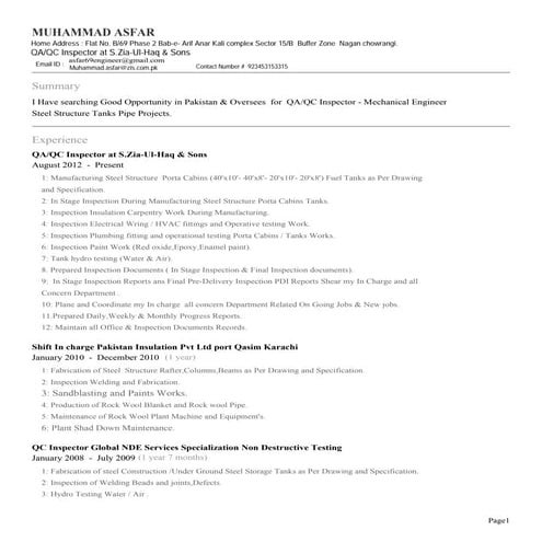 Muhammad Asfar presentations