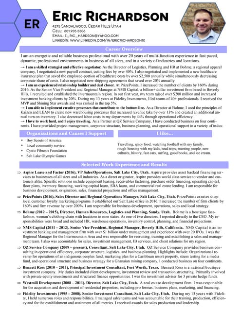 Tfg sawin resume 2016 | DOC | Non-Profit Organizations | Industries