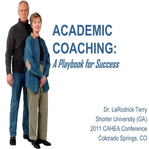 ACADEMIC COACHING_final | PDF | College Education | Education