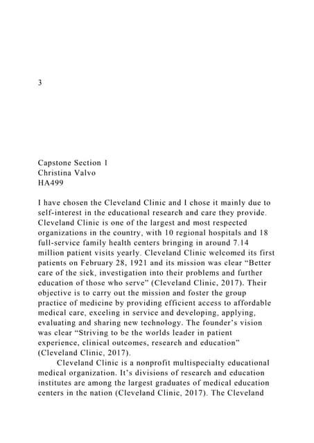 Cleveland Clinic Design Brief | PDF | Healthcare Industry | Industries