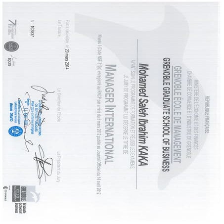 MBA Certificate | PDF