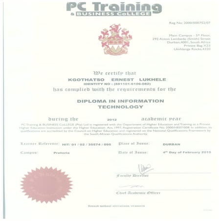 National Diploma | PDF