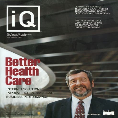 Cisco IQ Magazine - Better Patient Care - August, 2002 | PDF
