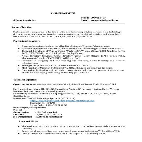 Oliver Balmer CV | DOCX