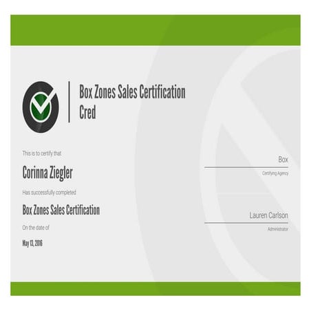 Box Zones Sales Certification Cred (1) | PDF