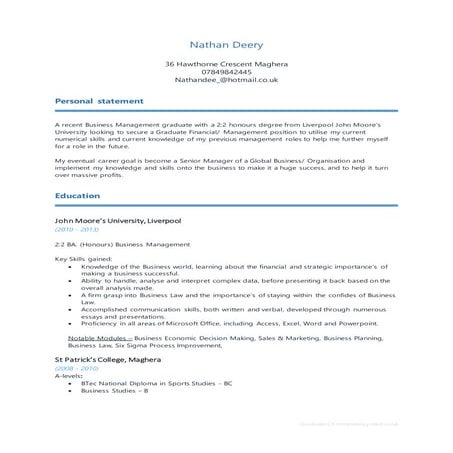 nathan - cv | DOCX