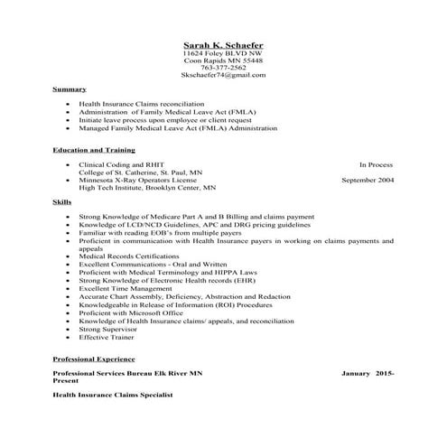 The Resume of Sabrina Burch- Johnson 2 | DOCX
