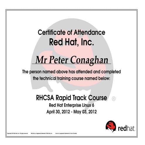 RHEL 6 Course | PDF