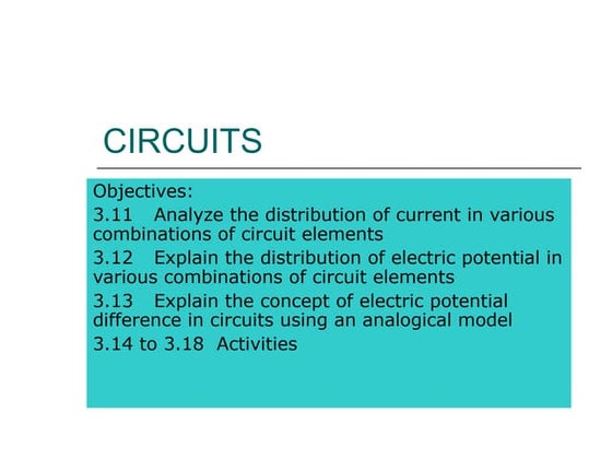 Grade 10 electric circuits | PDF | Physics | Science