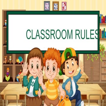 Classroom rules | PPT