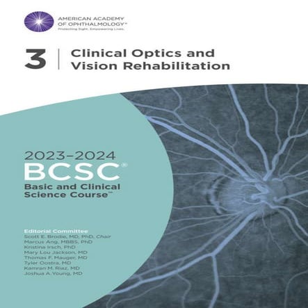 Clinical Optics & Vision Rehabilitation | PDF