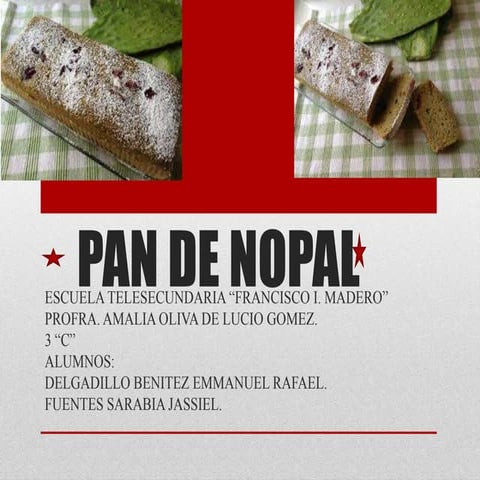 3c pan de nopal | PPTX