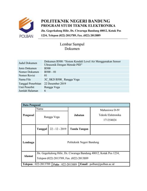 B300 - WATER LEVEL CONTROLLER WITH PID | PDF