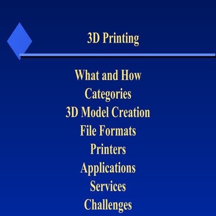 Basics of 3D-Printing with types and applications.ppt