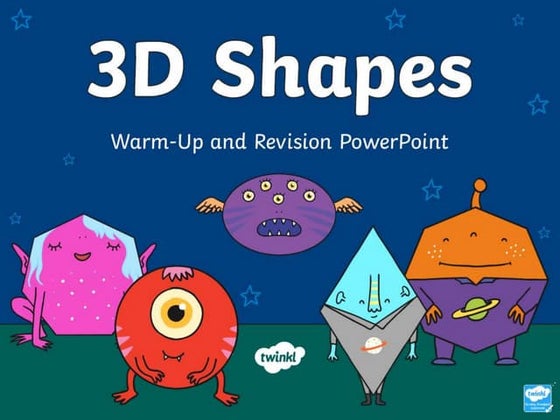 Nets of 3D Shapes | PPTX