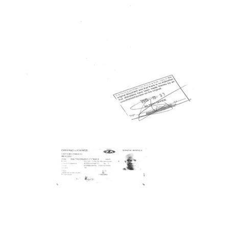 Drivers License Pdf