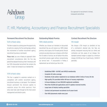 Ashdown Group Service Document | PPT
