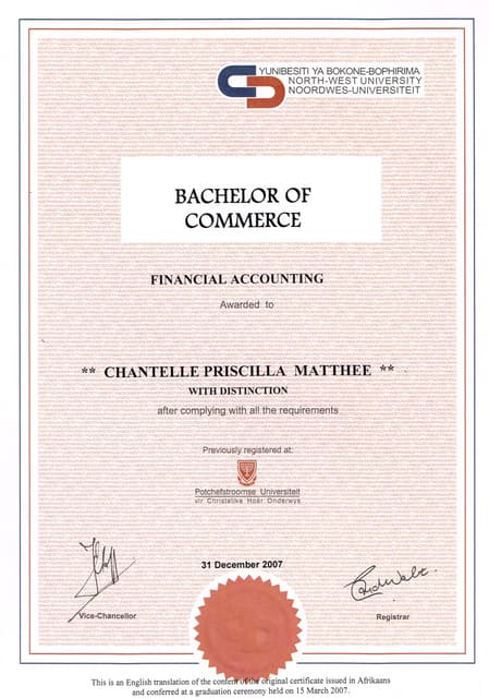 NZICA Qualification | PDF