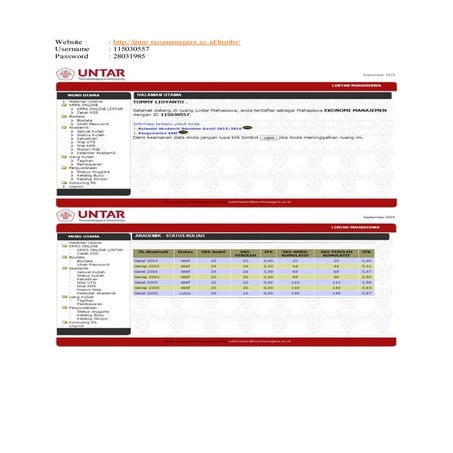 Universitas Tarumanagara (Untar) | PDF