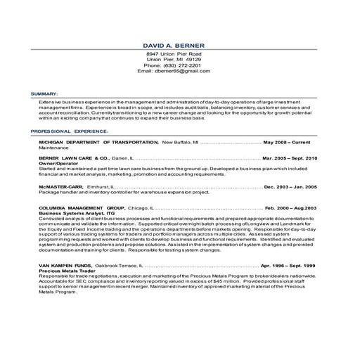 Resume 2 20 | DOCX