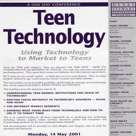 Teen Technology 2001_Vijay Anand | PDF