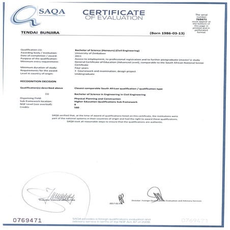 Saqa acreditation | PDF