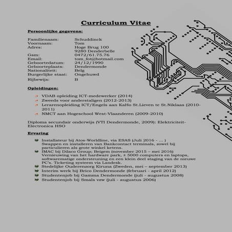 Curriculum vitae | DOC
