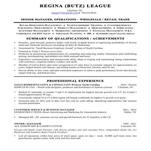RLeague Resume | PDF