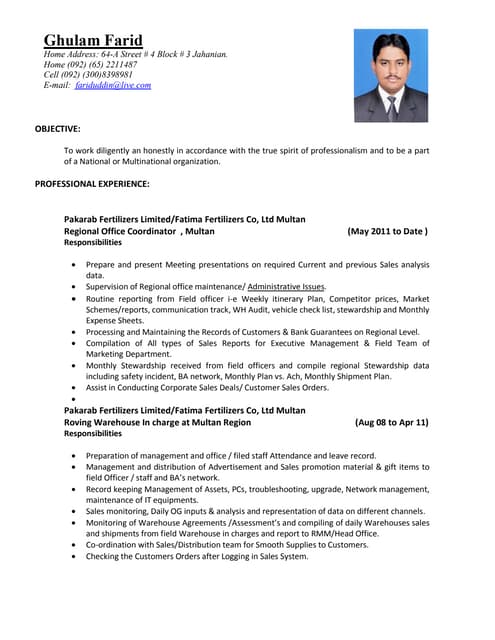 MLMResume | DOCX | Logistics | Business