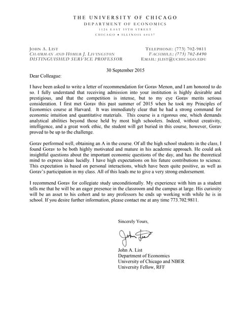 A Chevening Scholarship Recommendation Letter for Ms.Nchafac Julegette ...